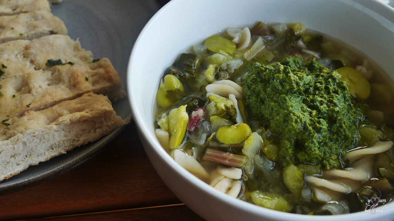 Ligurian Minestrone – Yours Beloved